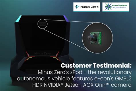 E Con Systems Launches 4k Hdr Gmsl2 Multi Camera For Nvidia Jetson Agx Orin E Con Systems