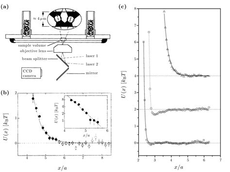 Figure 17 3 — Electrostatic Interactions Between Trapped Colloidal Particles — Optical Tweezers