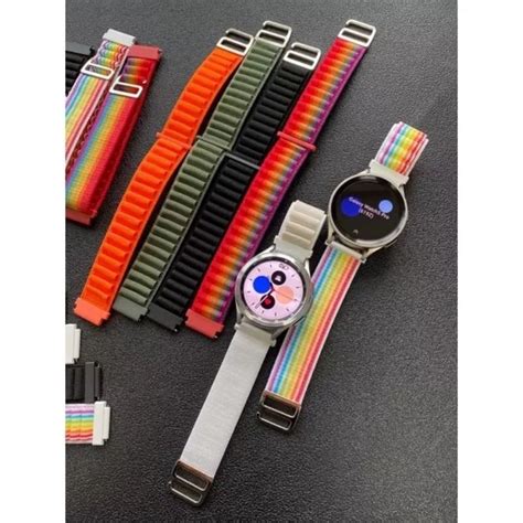 Jual Na Mm Strap Nylon Xiaomi Huami Amazfit Gts Bip Gtr Mm Tali Jam Tangan Nilon Kanvas