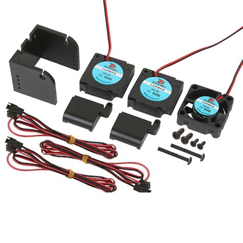 3d Printer Hotend Extruder Fan Bracket Air Duct Turbofan Blower