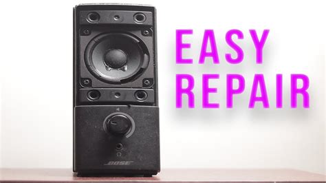 Bose Speaker Repair Easy DIY - YouTube