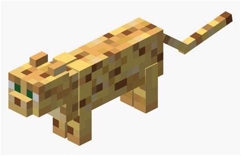 New Texture Ocelot Minecraft Hd Png Download Kindpng