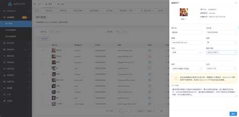 ele admin pro和iview admin pro的用户管理页面对比 csdn博客
