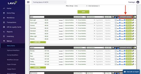 Reordering Items
