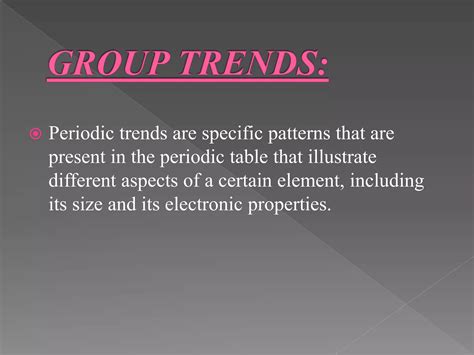 Chemistry P Block Group Trend PPT