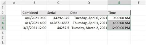 How To Extract The Date And Time From A Serial Date In Excel