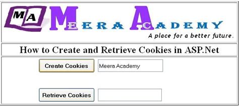 How To Create Cookies In ASP Net With C
