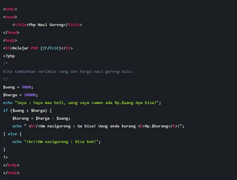 belajar bahasa pemrograman php dasar kaskus