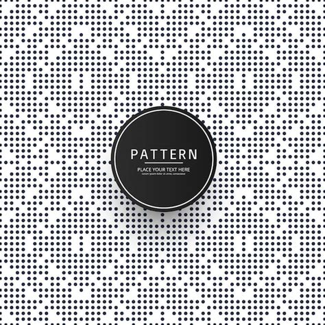 Free Vector Modern Geometric Dotted Pattern Texture Background