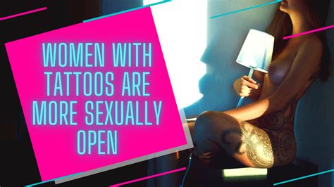 A Tattoo Is Intriguing With An Erotic Touch