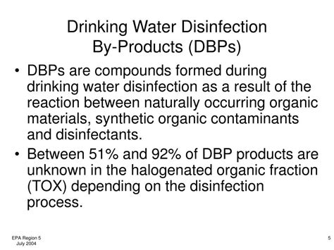 Ppt Mammalian Cell Cytotoxicity And Genotoxicity Of New Drinking Water Disinfection By
