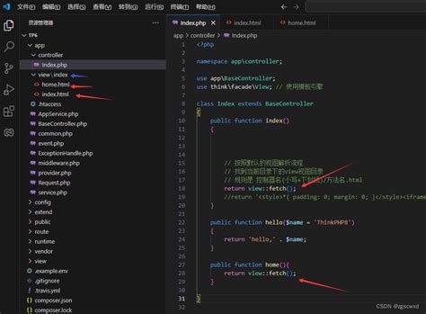 【小白专用 已验证24 5 31】thinkphp6 视图的安装及模板篇之传参和渲染 thinkphp6 view csdn博客