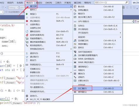 【实用调试技巧】总是找不到bug手把手教你在vs2022中调试程序 反汇编查找bug csdn博客