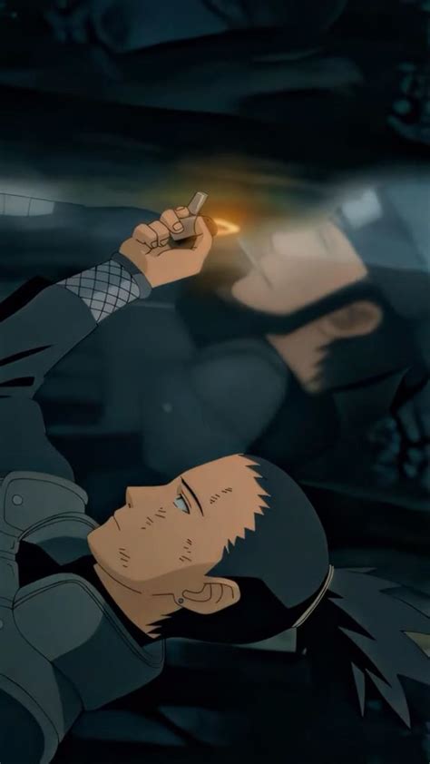 Asuma Shikamaru Наруто Аниме Нара