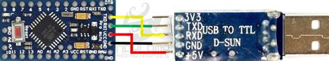 RECREATEOFICIAL Programar Arduino Pro Mini Usando Un Conversor Sin Pin DTR