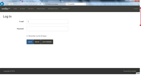 Learn And Shine Role Based Access Control Using Web2py Framework