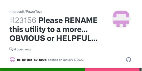 Please RENAME This Utility To A More OBVIOUS Or HELPFUL One File