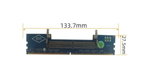 Laptop So Ddr5 Memory Ram To Desktop Ddr5 U Dimm Adapter Tester