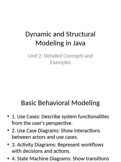 Dynamic Structural Modeling Pdf