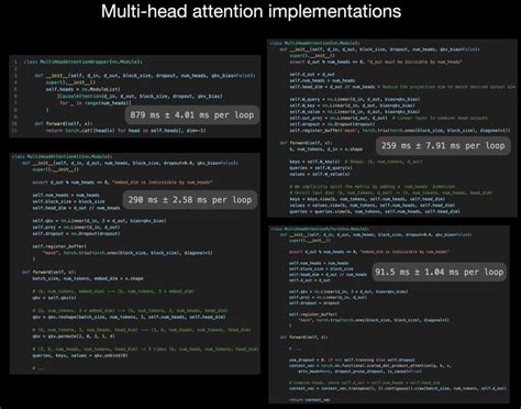 if you enjoy from scratch implementations of self attention and multi