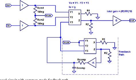 Figure 4 From A Low Offset High Cmrr Current Mode Instrumentation Amplifier Using Differential