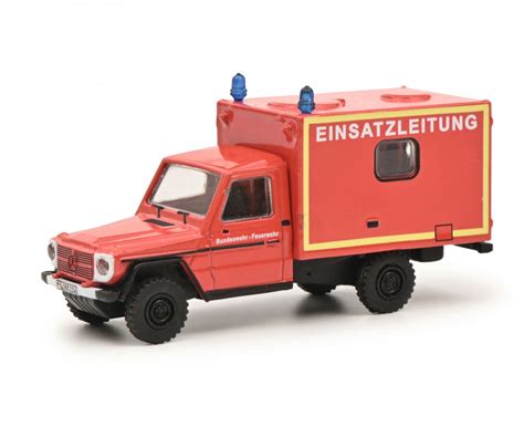 Mercedes Benz G Class Fire Brigade Van Red Yellow Westend Trains
