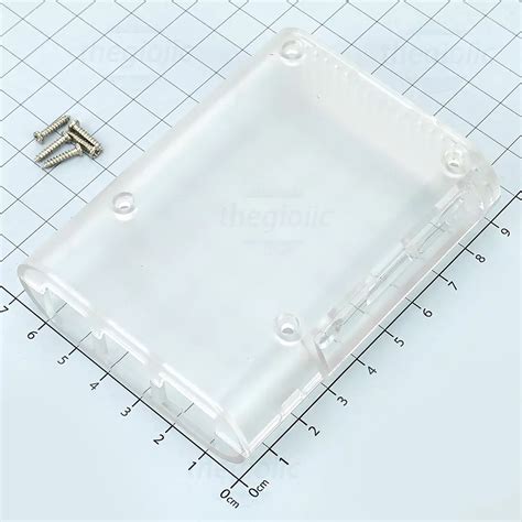 Hộp Raspberry Pi 3 V3 Trong Suốt Kích Thước 90x70x25mm