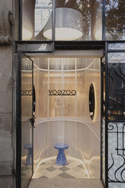Translucent Tube Forms Mexico City Boba Tea Shop By Worc Studio