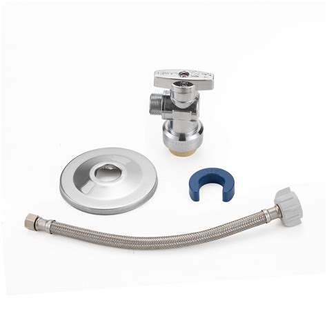 Wmaxpfit Toilet Connector Toilet Water Supply Line Kit With 14 Turn 1
