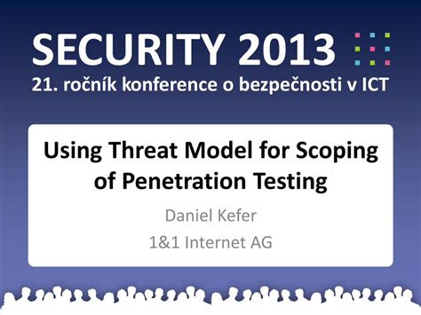 pdf using threat model for scoping of penetration testing dokumen tips