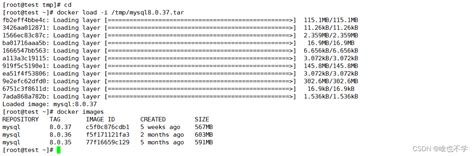 Docker简介，使用，配置msyql容器docker Pull Mysql8035 Csdn博客