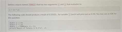 Solved Define A Macro Named That Has Two Arguments And That Chegg