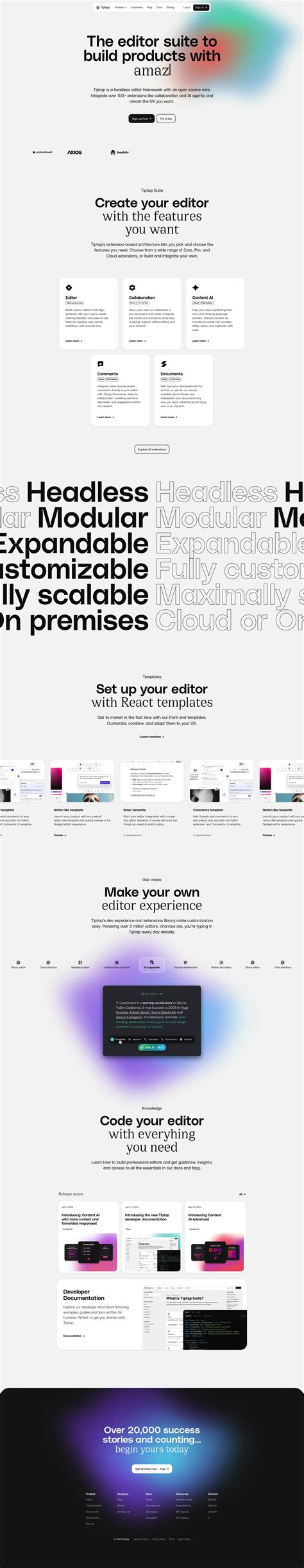 Tiptap Open Source Collaborative Editing For Developers