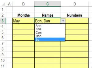 Multiple Selection Drop Down With Codes Contextures Blog