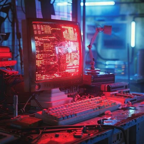 Free Cyberpunk Tech Setup Image Download At Stockcake