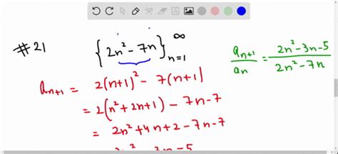 SOLVED Show That The Given Sequence Is Eventually Strictly Increasing Or Eventually Strictly