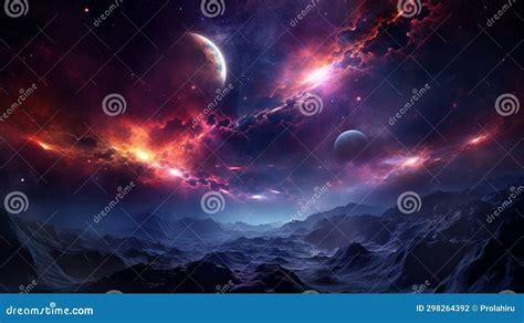 Mysterious Cosmic Anomaly Stock Illustration Illustration Of Enigma 298264392