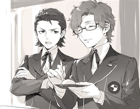 Odagiri Hidetoshi And Hiraga Keisuke Persona And 1 More Drawn By Isa