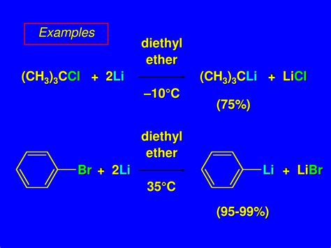 Ppt Organometallic Reagents Carbon Metal Bonds Powerpoint Presentation Id 2328231