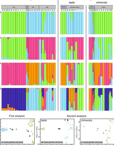 Results Of The Population Genetic Analyses A Results Of The