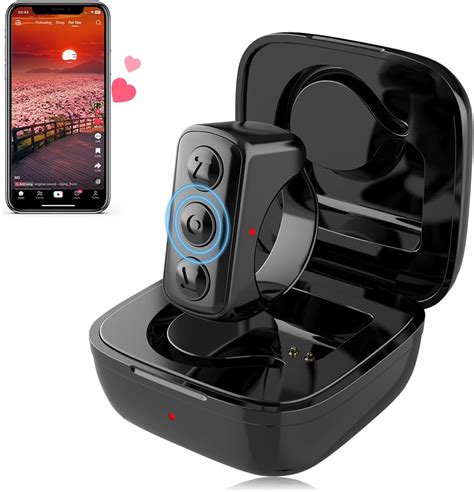 Remote Scrolling Ring For Tiktok Page Turner Clicker For