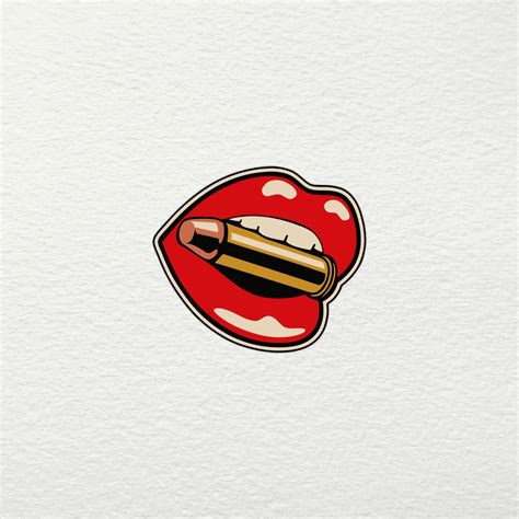 Lips Svg Bullet Svg Biting Lips Svg Sexy Lips Svg Kissing Etsy