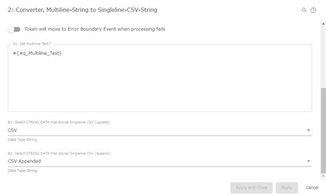 Converter Multiline String To Singleline Csv String Questetra Support