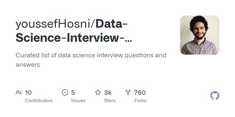 GitHub YoussefHosni Data Science Interview Questions Answers Curated List Of Data Science