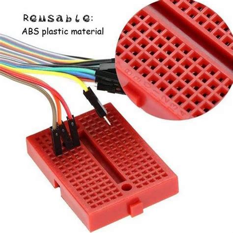 Plastic Tie Point Mini Self Adhesive Solderless Breadboard At Rs Piece In New Delhi