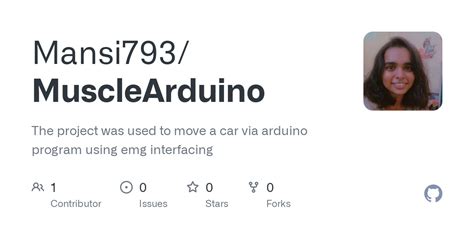 Github Mansi793musclearduino The Project Was Used To Move A Car Via