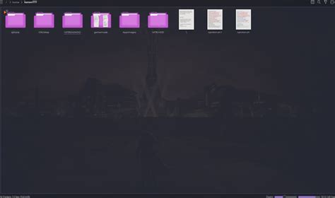 random undeletable folder in home directory r manjarolinux