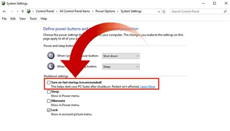Fix Windows Failed Fast Startup With Error Status Xc D Working Wingeek