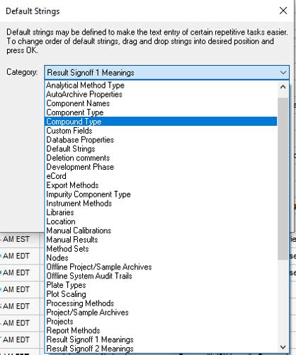 Validation Protocols Creating Default Strings In Empower Tip189 Waters