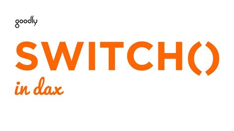 Dax Switch Function Youtube